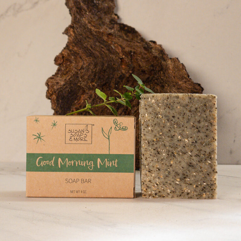 Peppermint Soap starts your morning right!