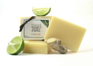 Ginger Lime Soap - Susan's Soaps & More